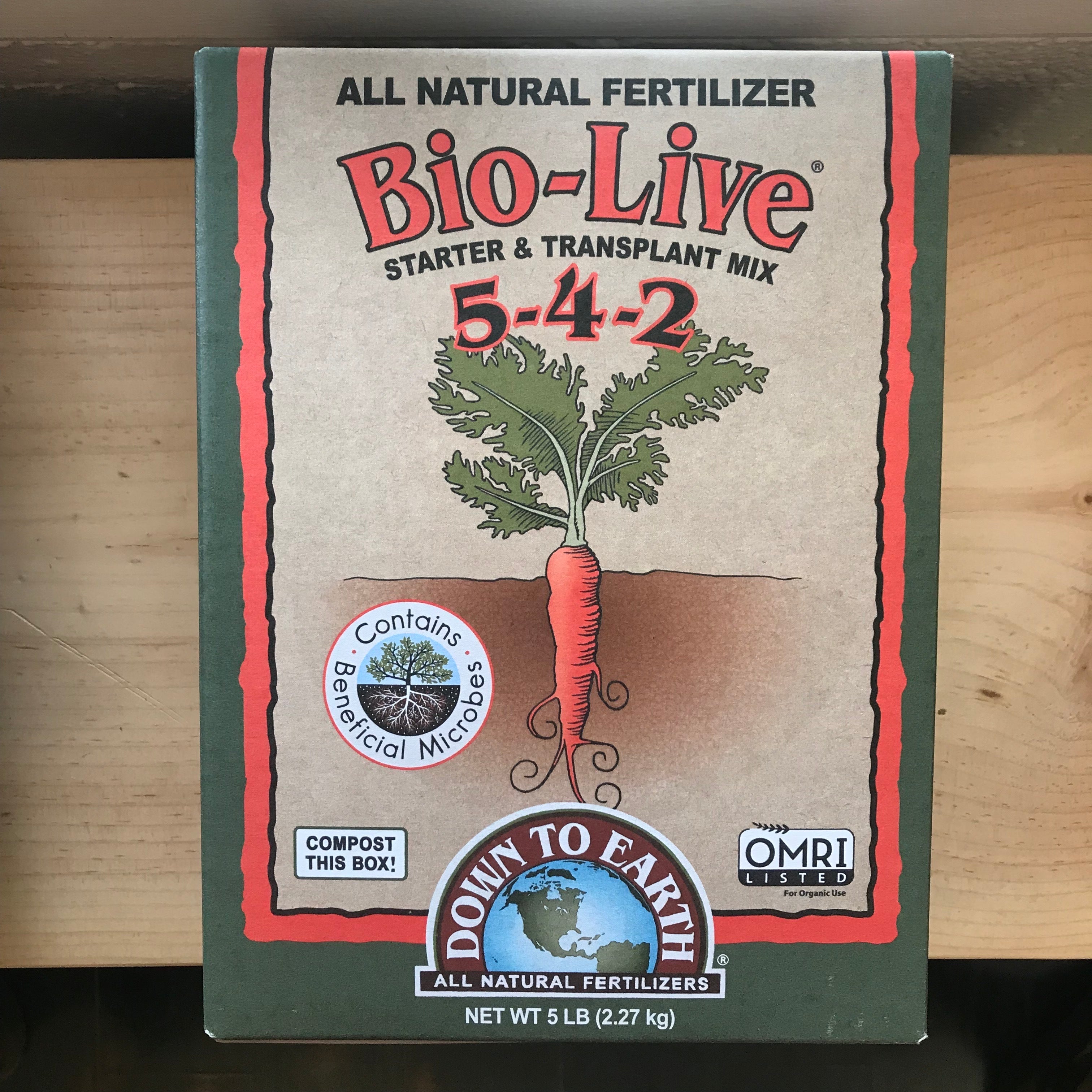 Bio-Live Fertilizer Mix with Mycorrhizal Fungi | Sow True Seed