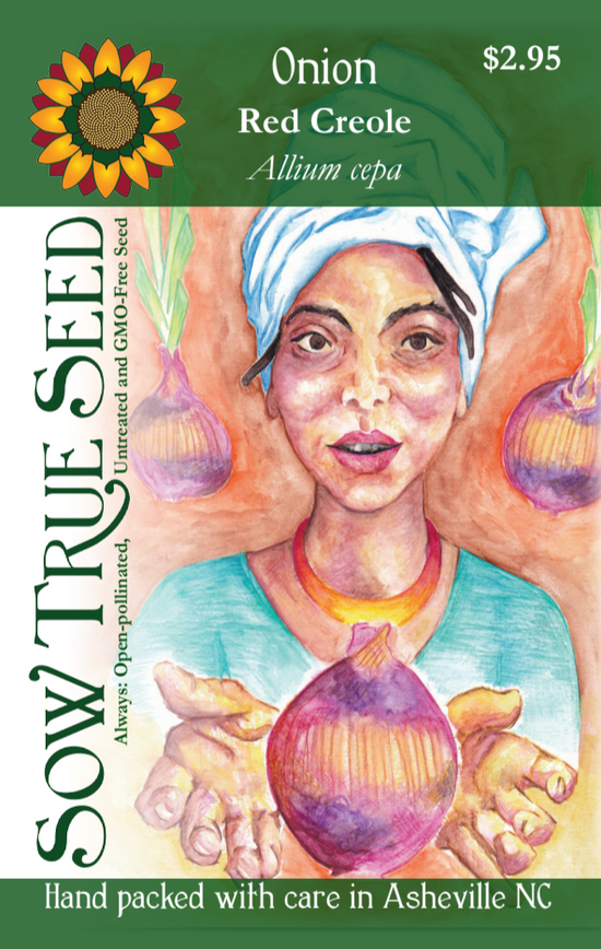 Onion Seeds - Red Creole | Sow True Seed
