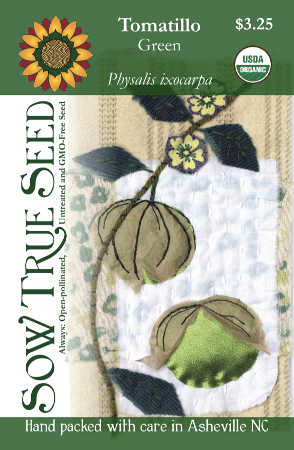 Tomatillo Seeds - Green, ORGANIC | Sow True Seed